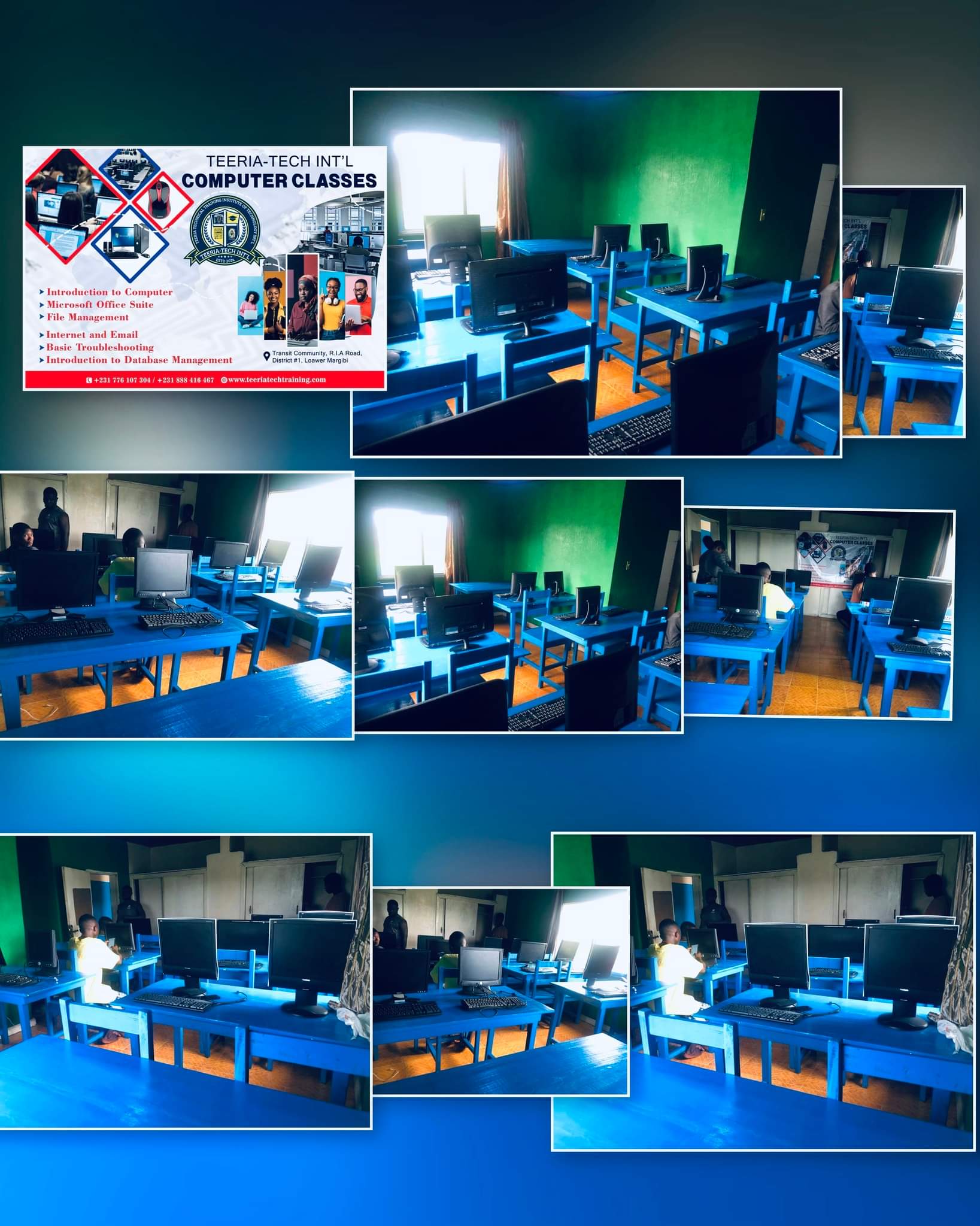 Exciting Developments: Pre-Setup of Our Modern Computer Laboratory ...